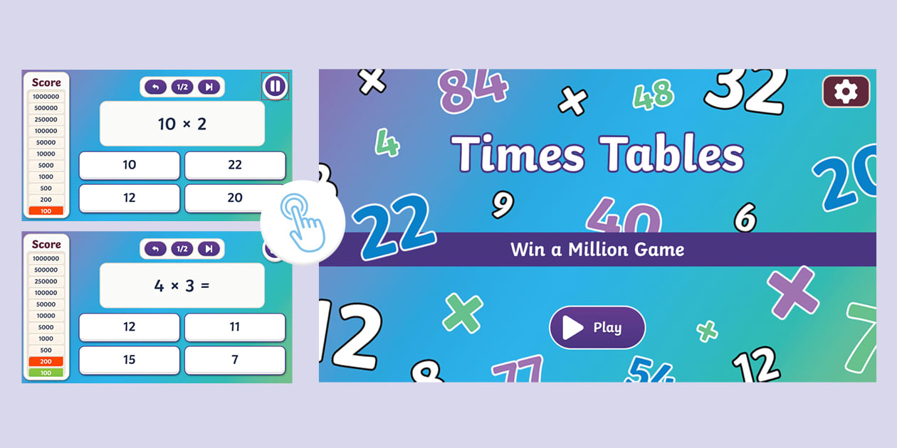 👉 Times Tables Win a Million Quiz - Twinkl - KS2 - Twinkl