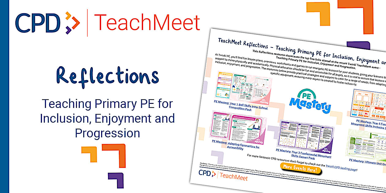TeachMeet Reflections (Teacher-Made) - Twinkl