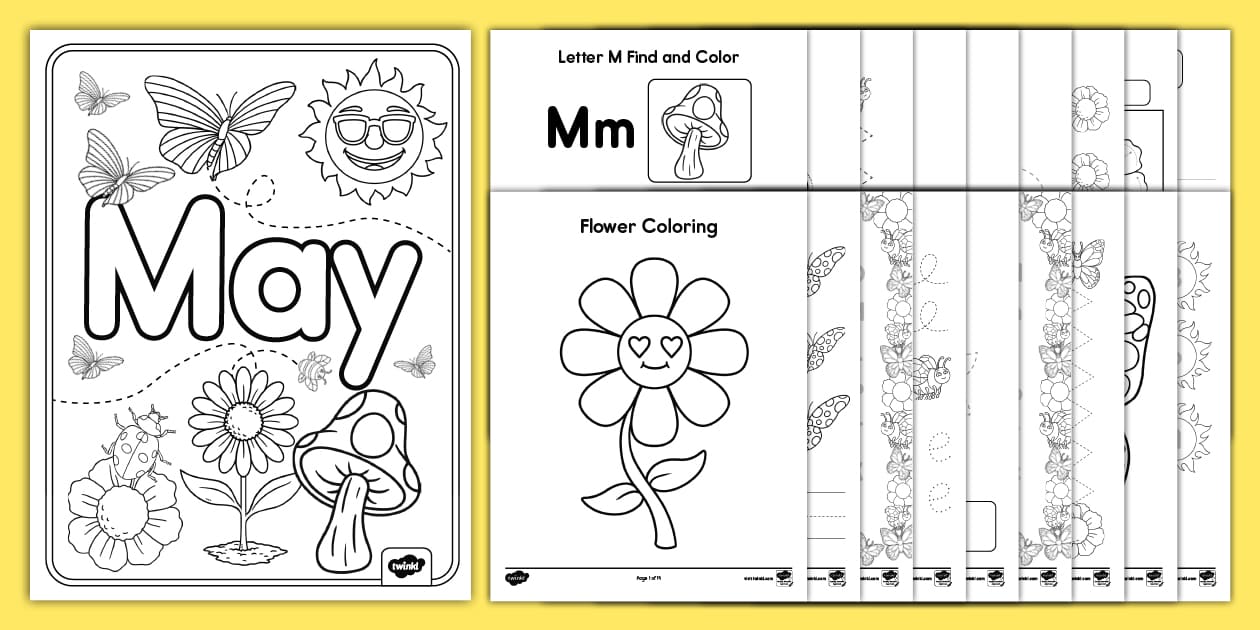May Toddler Busy Book (Teacher-Made) - Twinkl