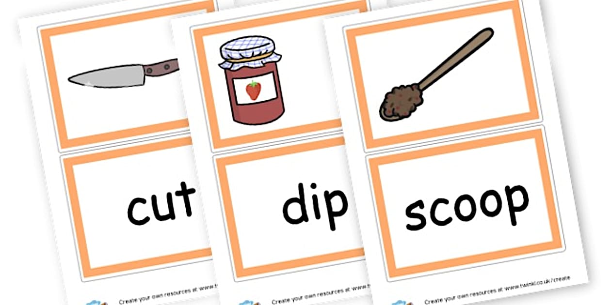 Jam on toast instructions (teacher made) - Twinkl