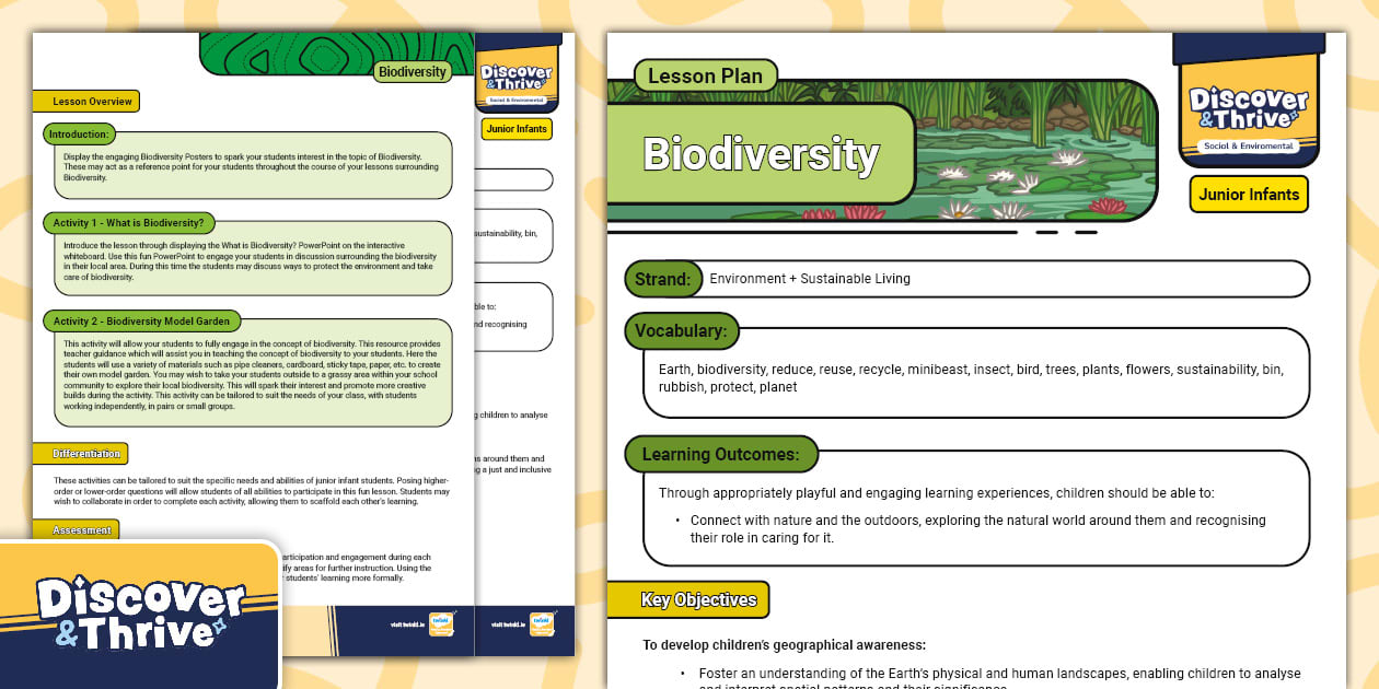 SEE Biodiversity Lesson Plan (Teacher-Made) - Twinkl
