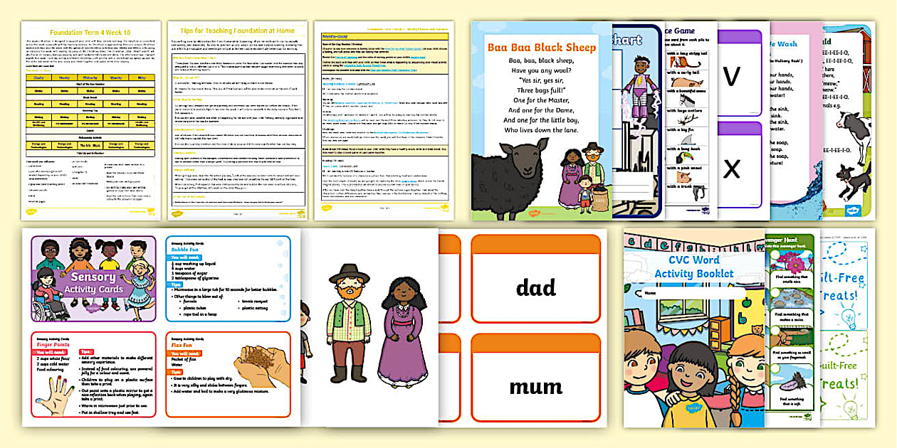 Foundation Term 3 Week 1 Remote Home Learning Pack