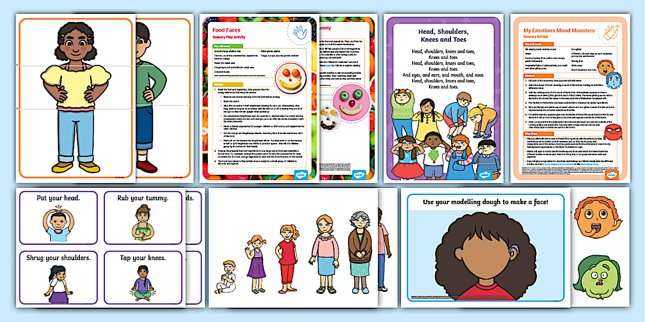 EYFS All About Me - My Body Resource Pack (Ages 2-3)