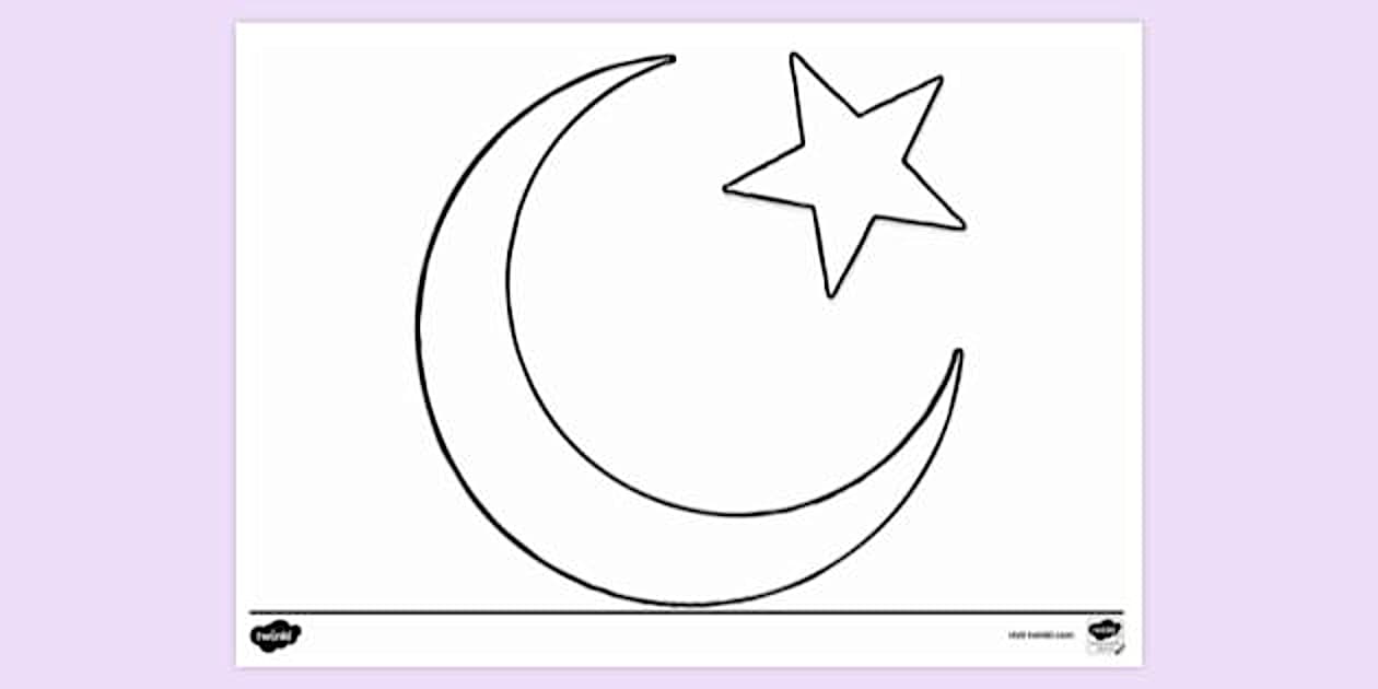 Islamic Colouring Page Printable | Colouring Pages - Twinkl