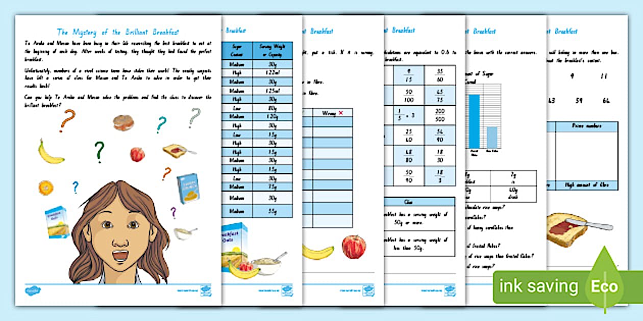 The Brilliant Breakfast Maths (Teacher-Made) - Twinkl