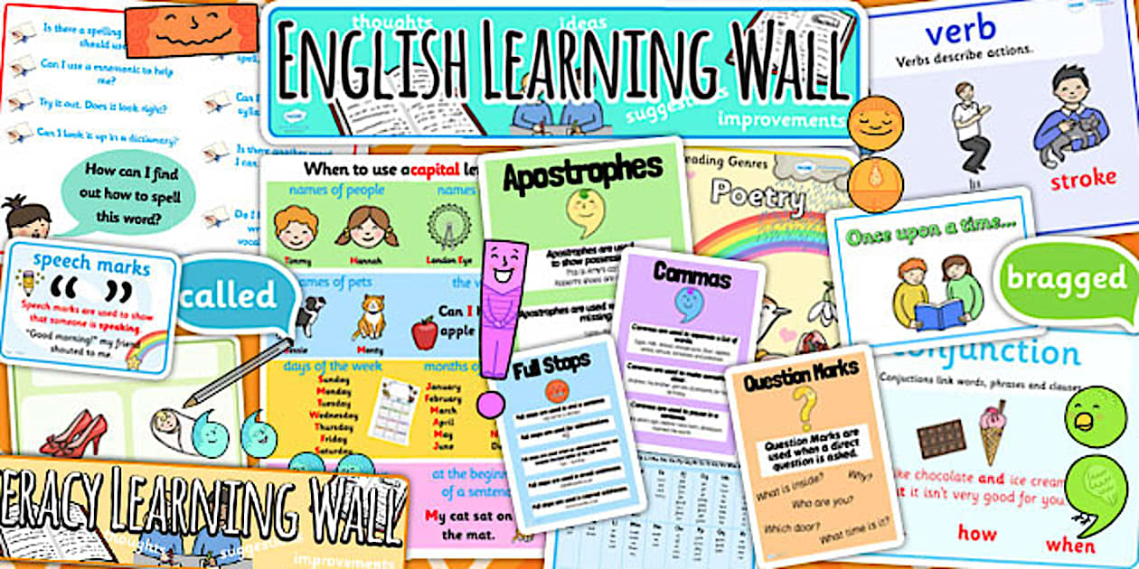 Literacy Display Board | KS1 | Teaching Resources