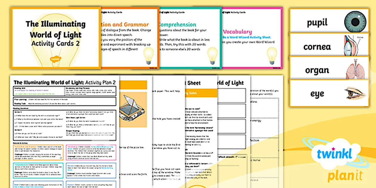 The Illuminating World of Light Guided Reading 2 Y6 to Support Teaching On