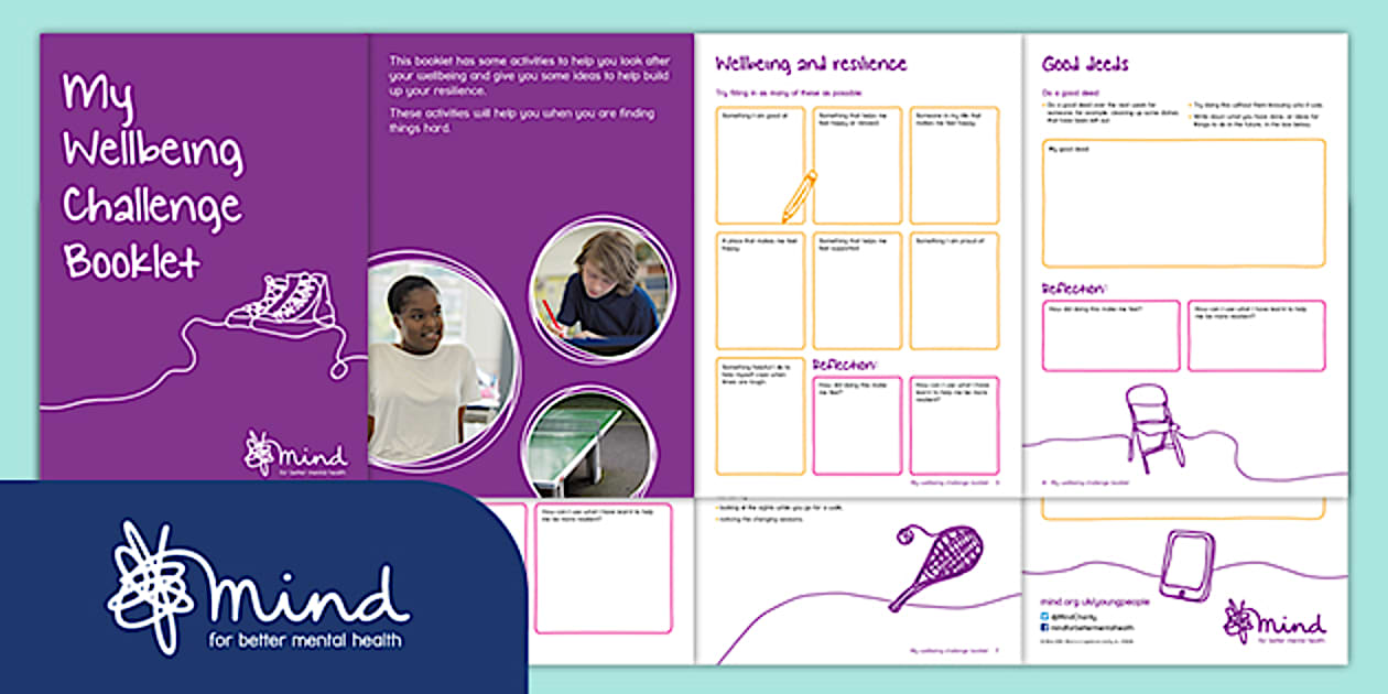 My Health Booklet | Wellbeing Challenge Activity | Twinkl