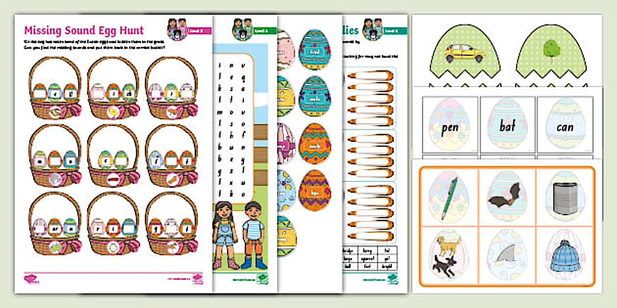 Twinkl Phonics - Easter Resource Pack (teacher made)