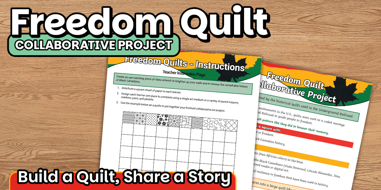 Freedom Quilt Collaborative Art Project