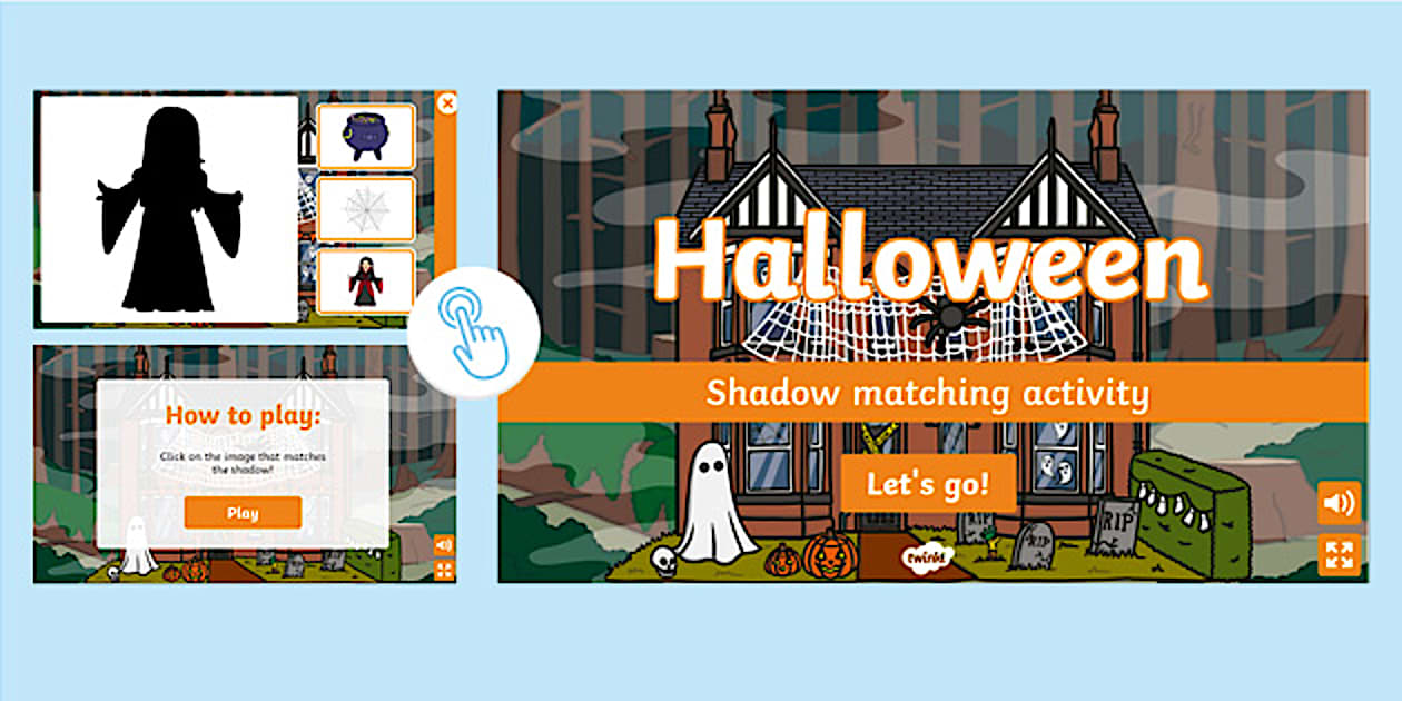 Halloween Interactive Shadow Match