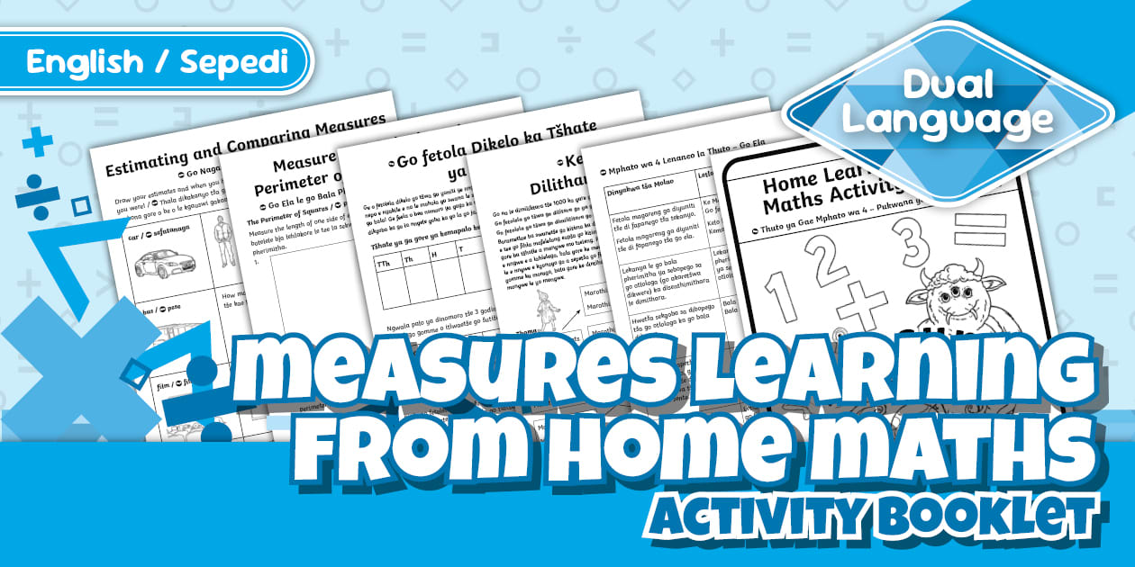 Grade 4 Maths Measures Learning from Home Maths Booklet