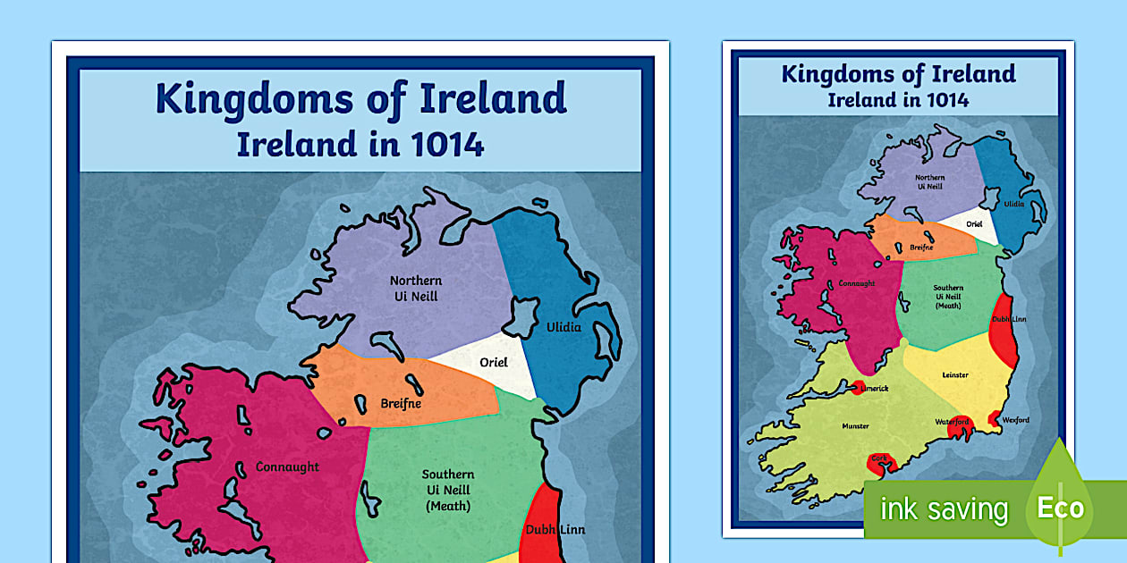 Viking settlements in Ireland | Display poster | Twinkl