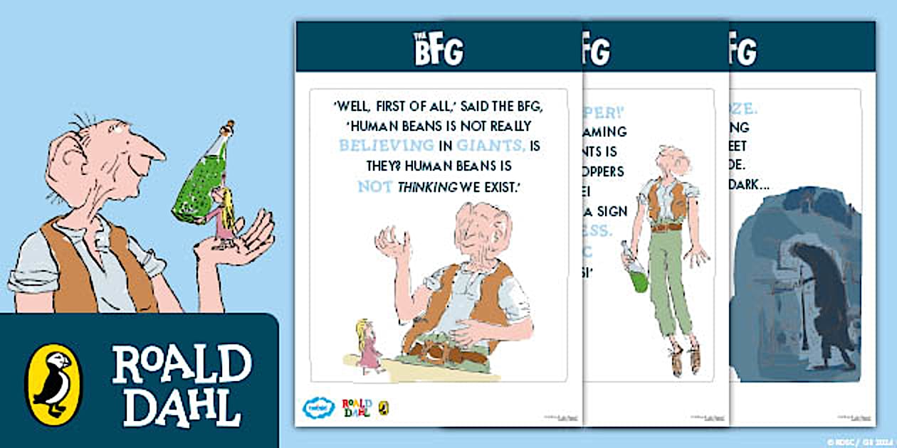 FREE! - The BFG: Display Posters (teacher made) - Twinkl