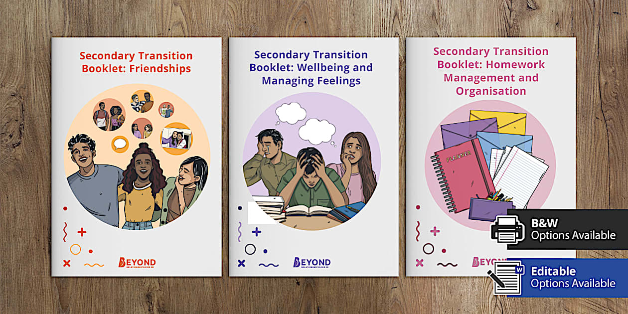 Primary to Secondary Transition Booklet Bundle | Beyond RSE