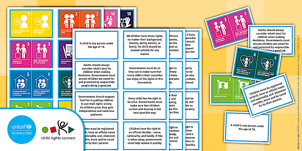 Child Rights Article Match Game