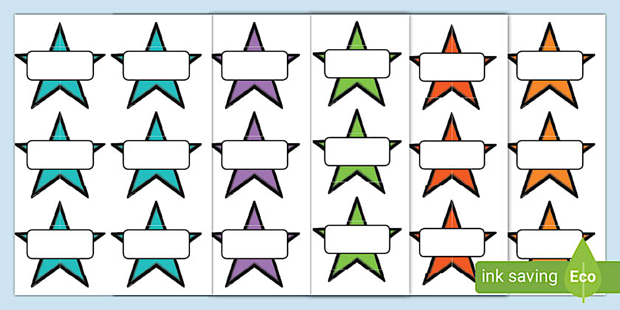 Stars Themed Self-Registration (teacher made) - Twinkl