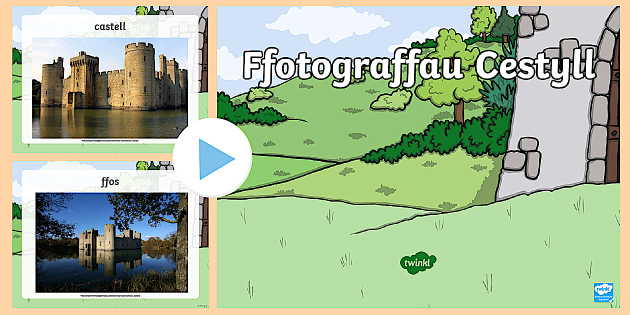 Pŵerbwynt Ffotograffau Cestyll (teacher made) - Twinkl