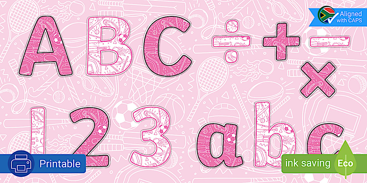 Grade 5 Physical Education Invasion Games Display Lettering