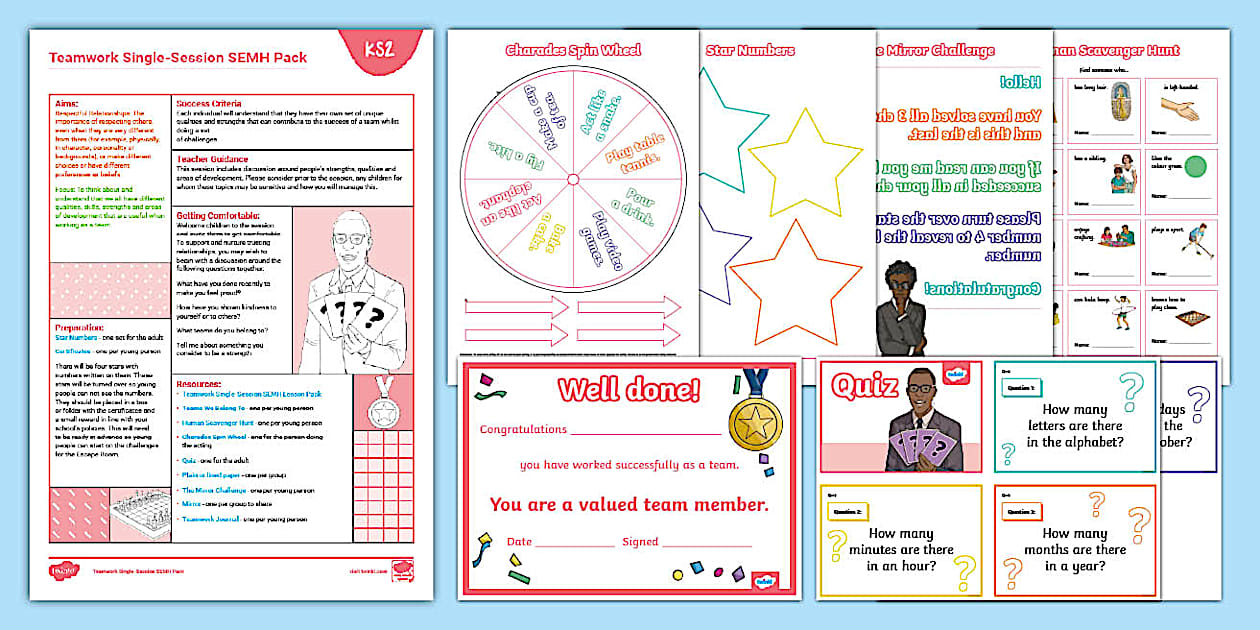 Teamwork KS2 Single-Session Intervention (teacher made)