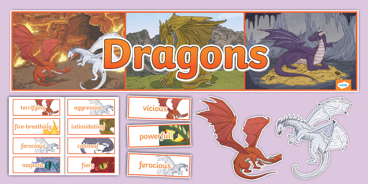 KS2 Dragon Display Pack (teacher made) - Twinkl