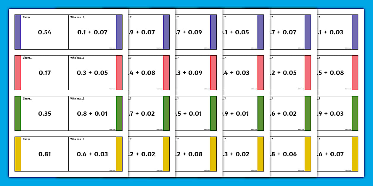 👉 Partitioning Decimals Loop Cards - Twinkl - KS2