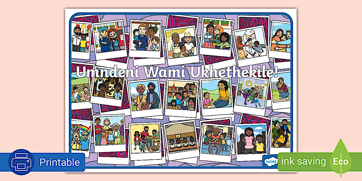 Umndeni Wami Ukhethekile! (teacher made) - Twinkl