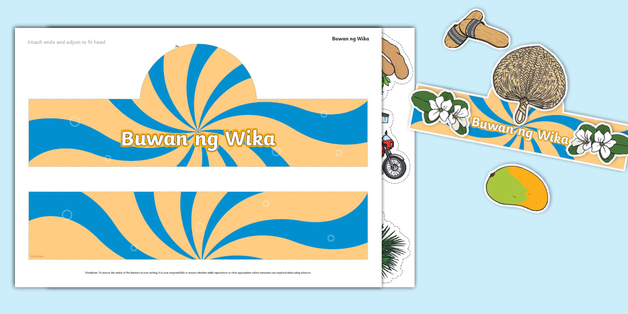 * NEW * Buwan ng Wika Headdress Design (teacher made)