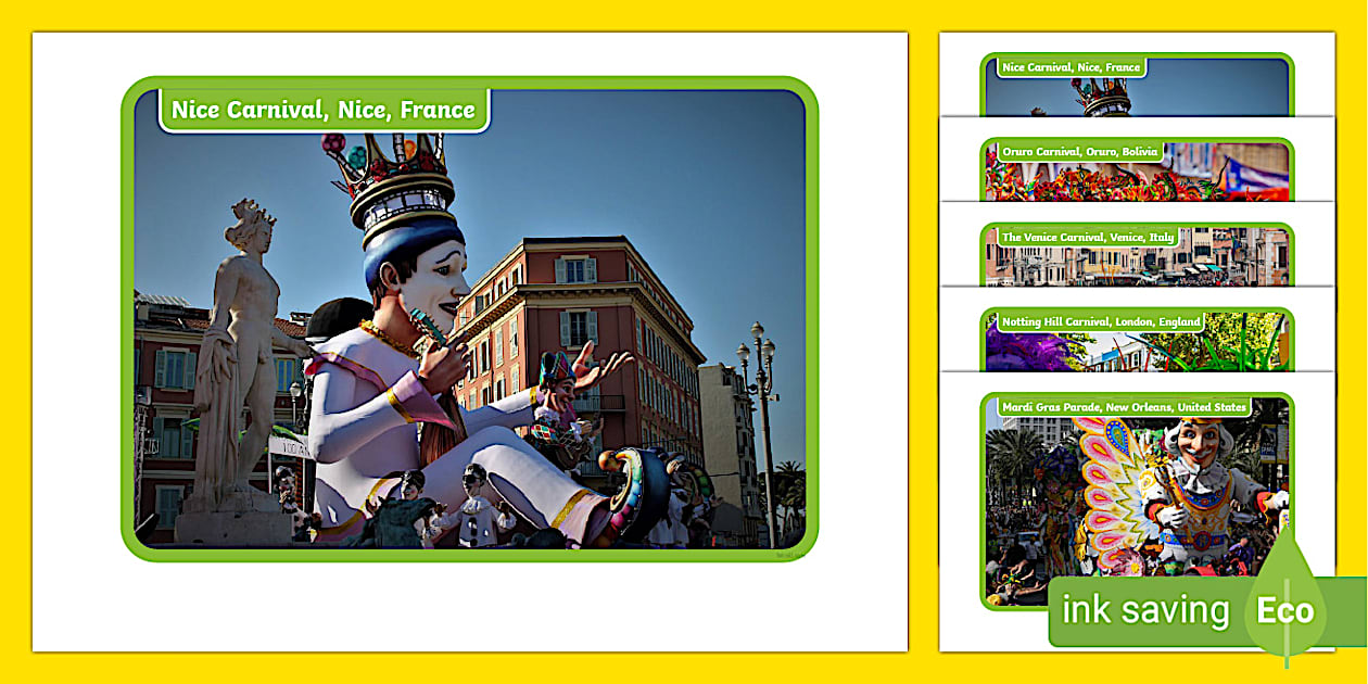Carnivals Around the World Photo Pack - Twinkl - KS1