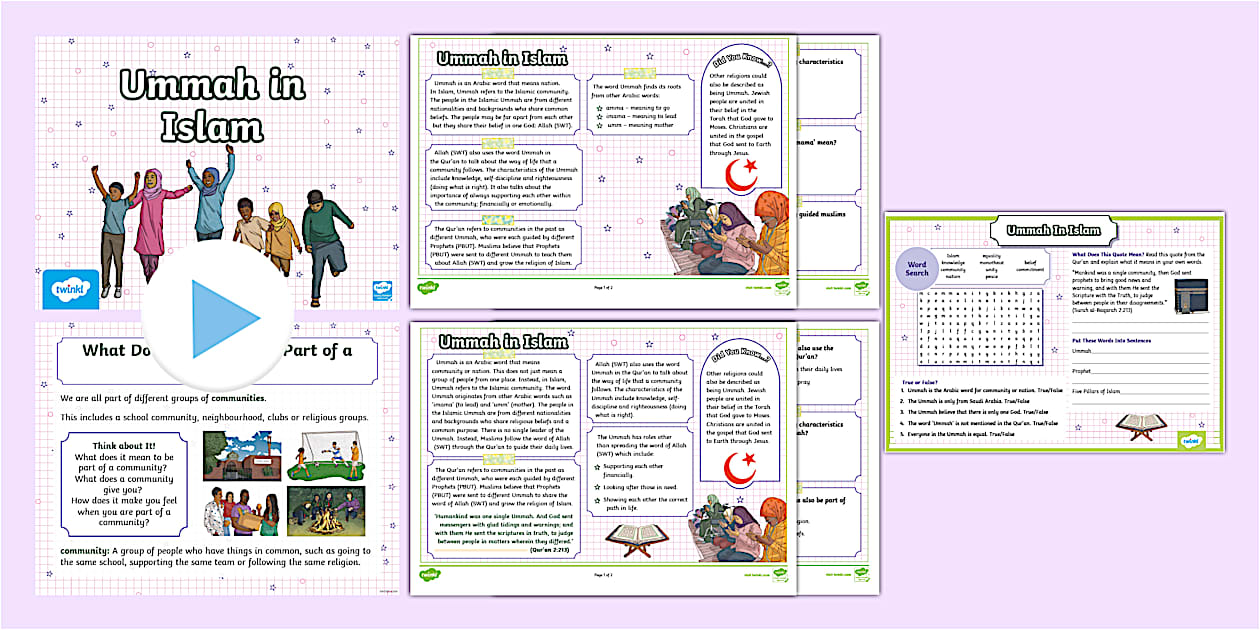 KS2 Ummah Teaching Pack (l'enseignant a fait) - Twinkl