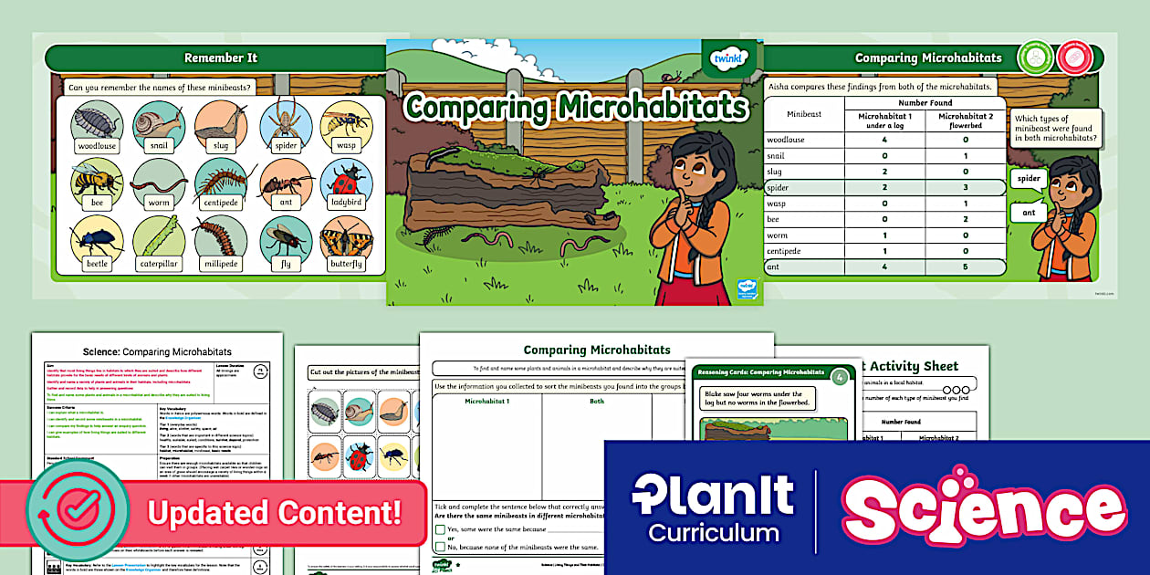 Science: Living Things & Their Habitats: Y2 Lesson 4