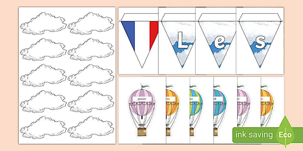 French Birthday Display Pack - French - KS2 - Twinkl