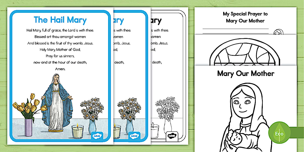 Solemnity of Mary Mother of God Activity Pack (teacher made)