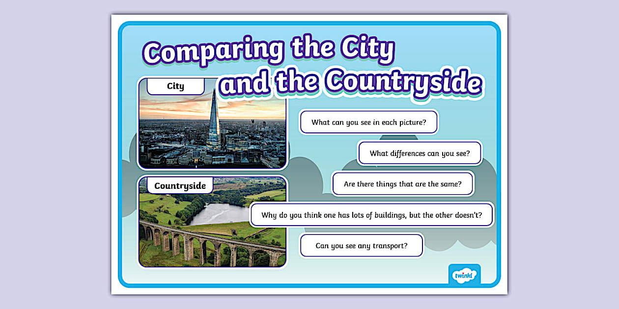 Comparing the City and the Countryside Discussion Prompt
