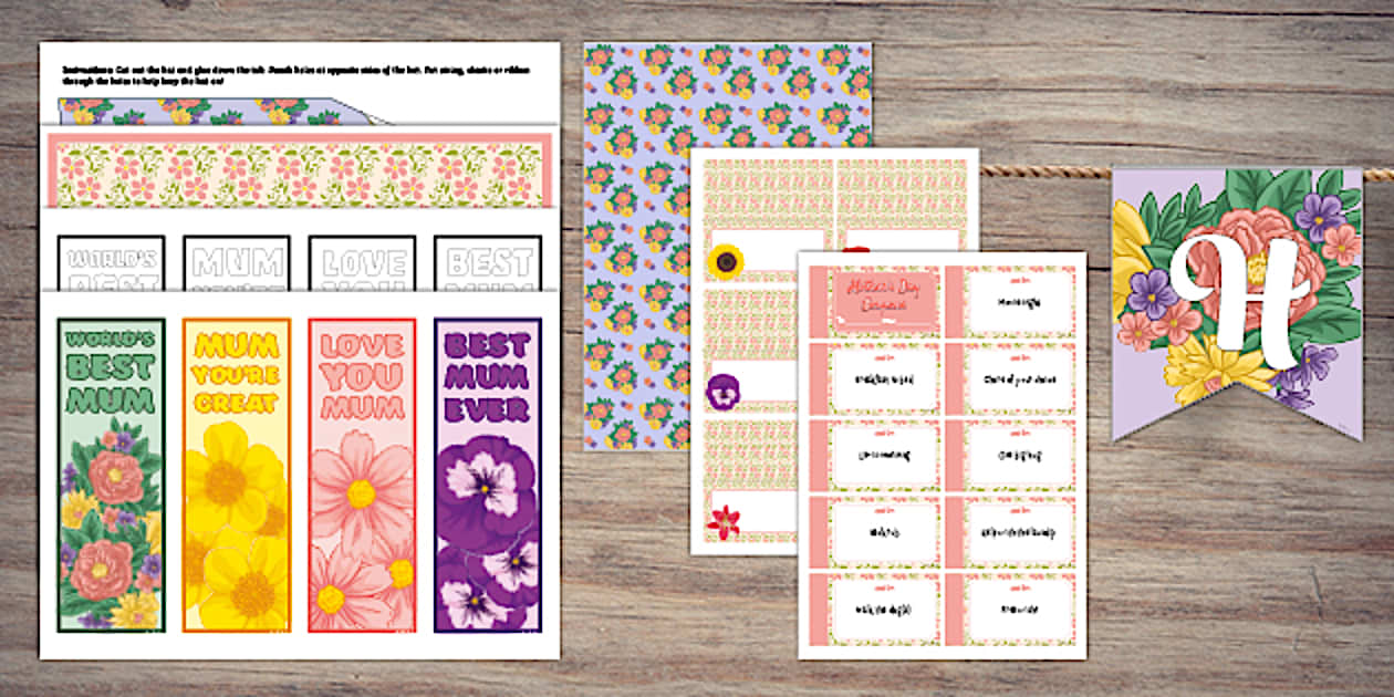 Floral Mother's Day Party Pack | Twinkl Party - Twinkl