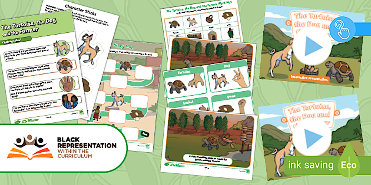 EYFS The Tortoise, the Dog and the Farmer eBook - Twinkl