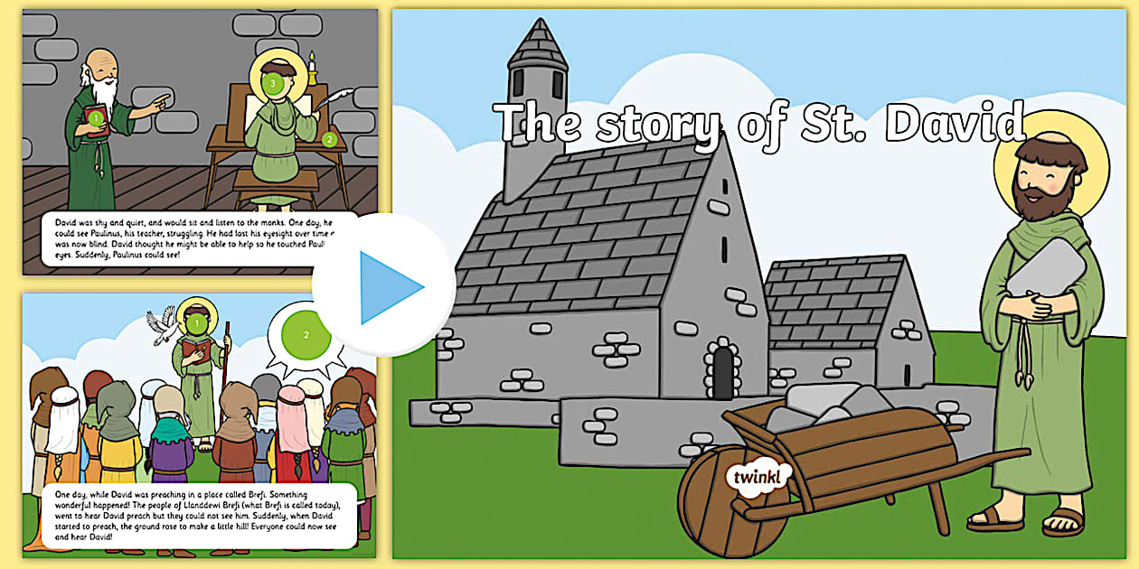 St David's Day Mouse Control PowerPoint (Lehrer gemacht)