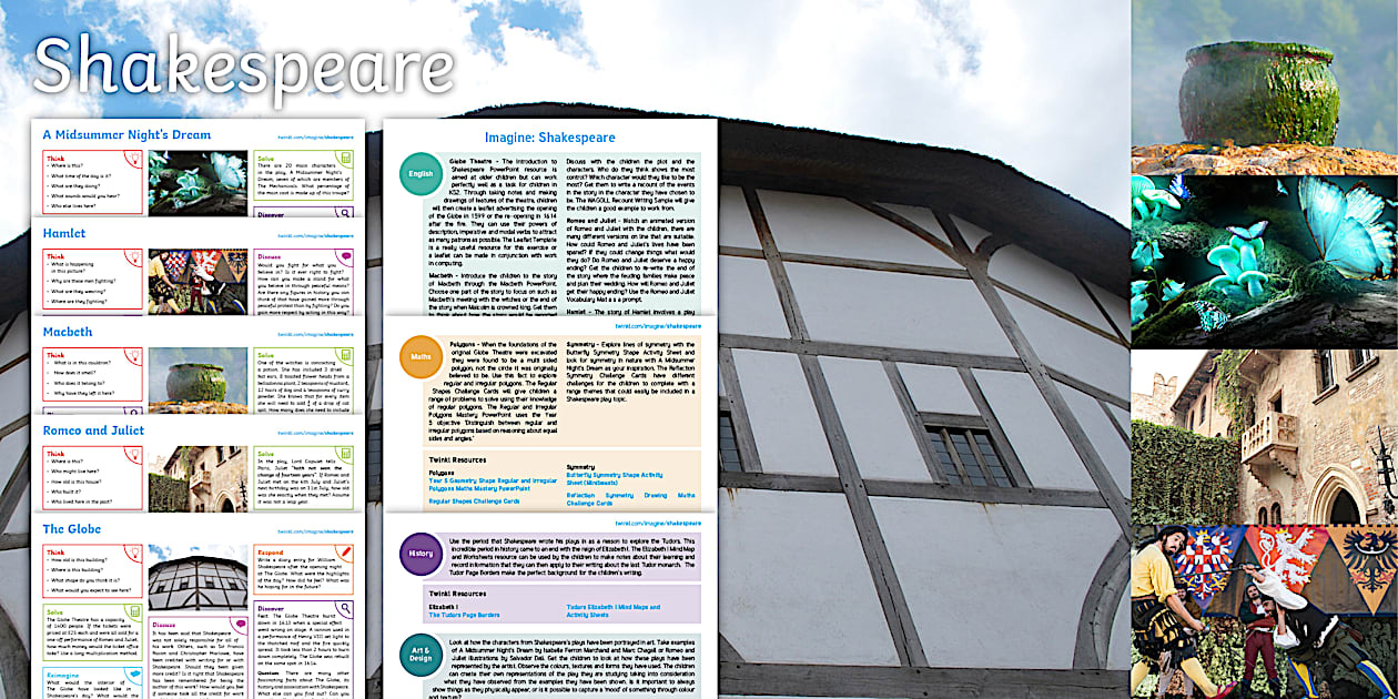 Imagine Shakespeare Resource Pack - Teaching Shakespeare KS2