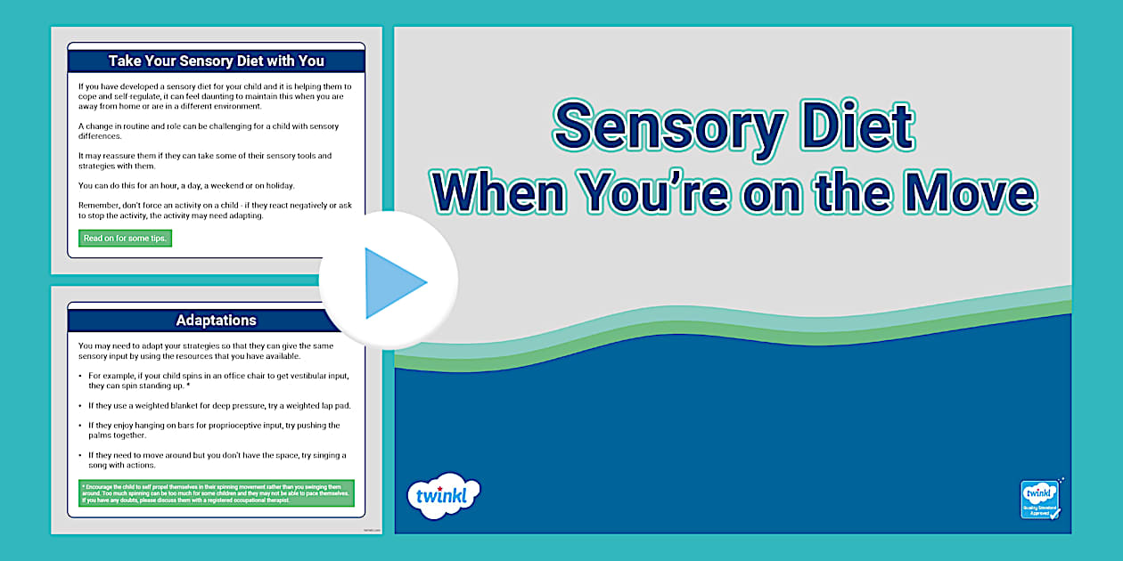 OT: Sensory Diet When You’re on the Move (teacher made)