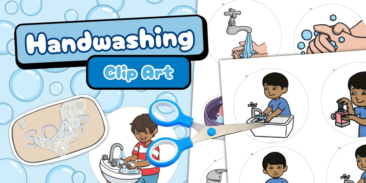 Handwashing Clip Art Display Pack