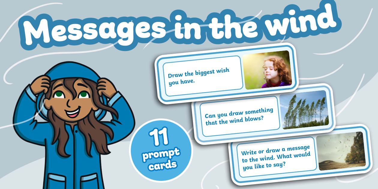 Windy Day Activities - Messages in the Wind