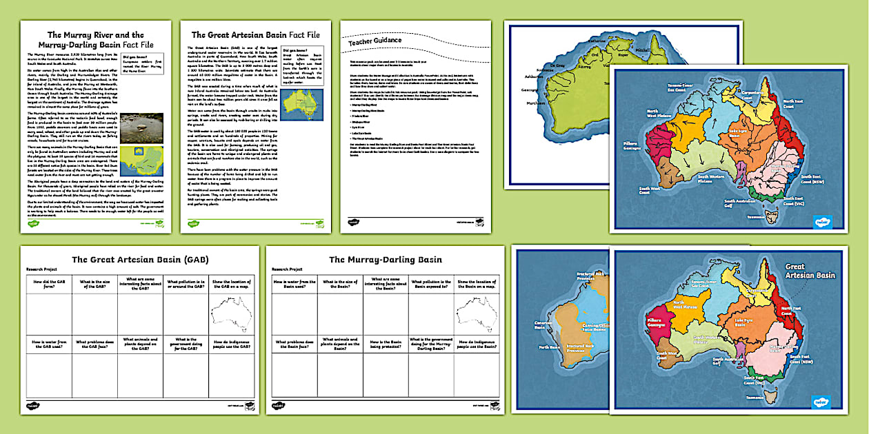 Australia's River Systems Lesson Pack - HASS Year 5
