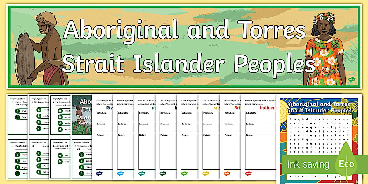 Aboriginal and Torres Strait Islander Peoples Activity Pack