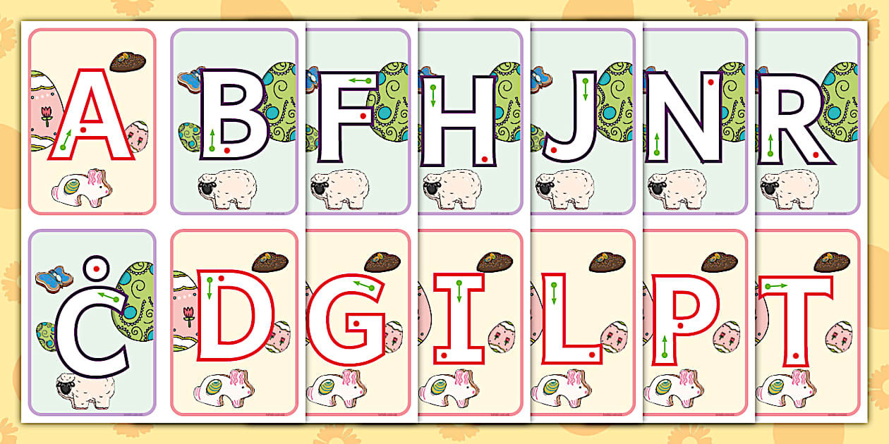 Leħħiet tal-Alfabett: Il-Formazzjoni tal-Ittri Kbar l Twinkl