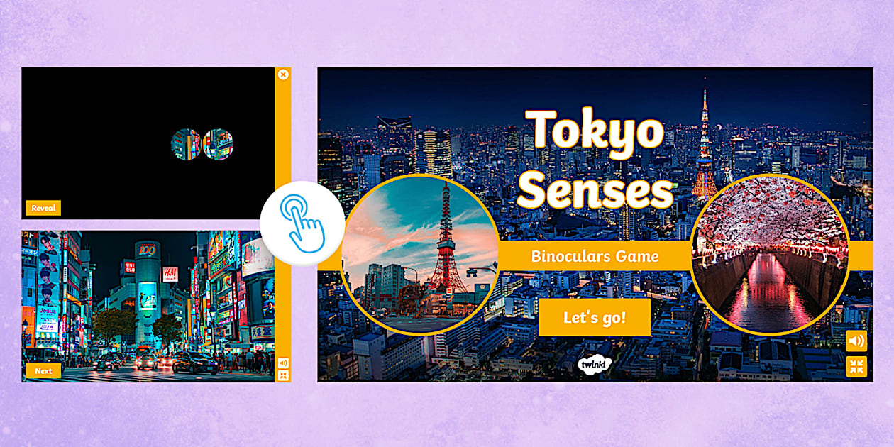 Tokyo Senses Interactive Binoculars Game - Twinkl
