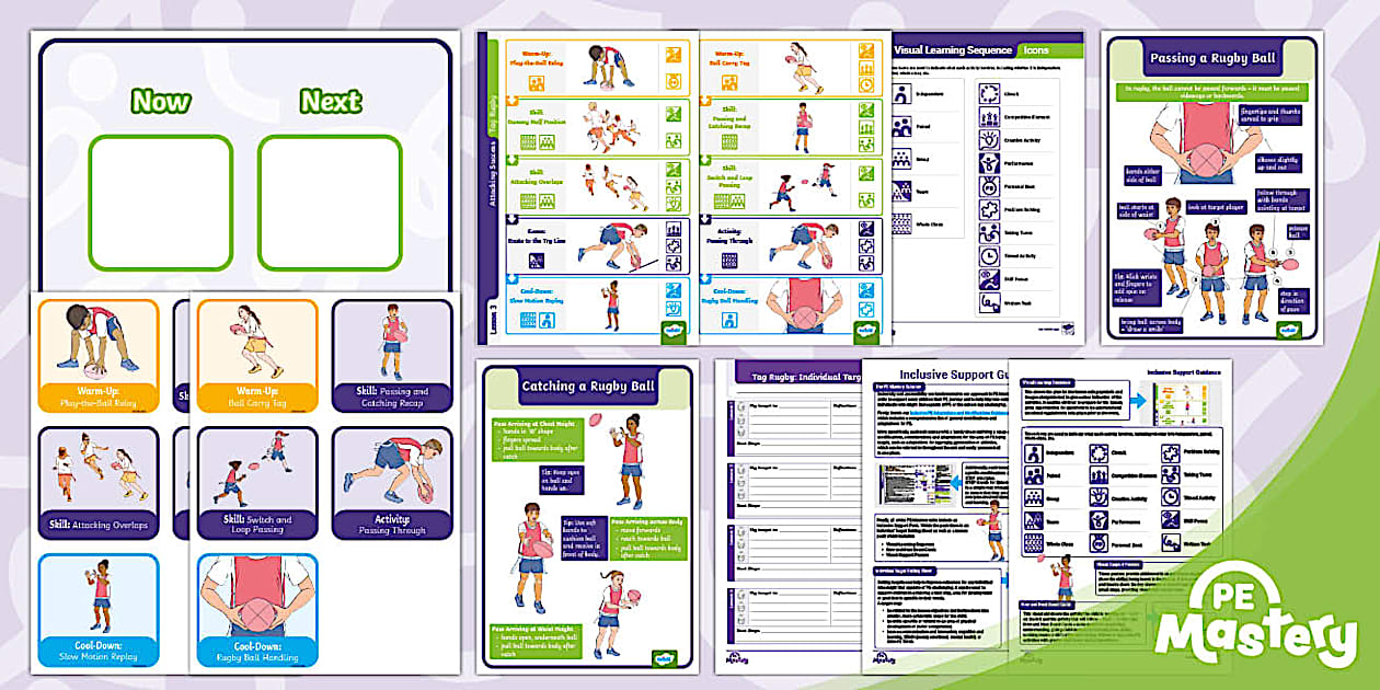 PE Mastery: Tag Rugby Inclusive Support Pack