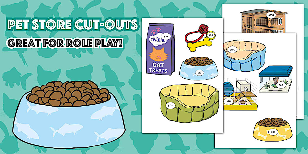 Pet Store Cut-Outs