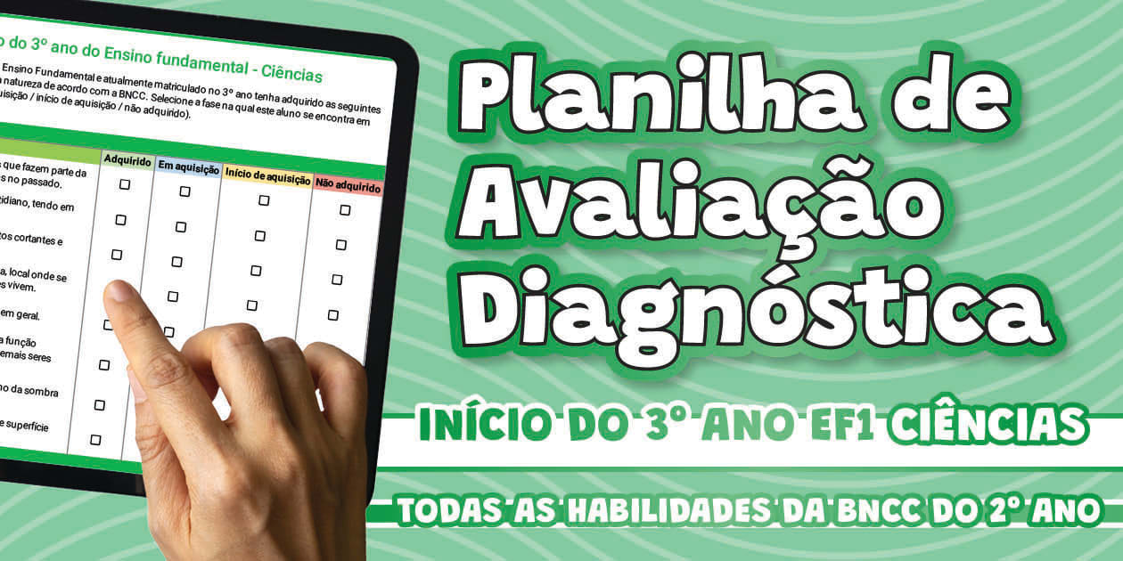 Avaliação Diagnóstica - 3º Ano Ciências