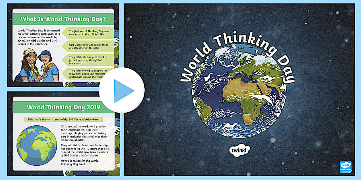 World Thinking Day Second Level Information PowerPoint