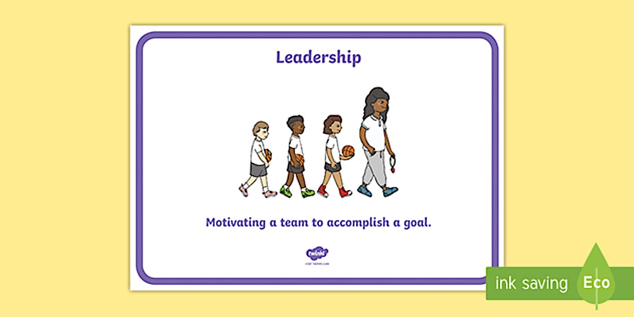 Leadership Display Poster (teacher made) - Twinkl